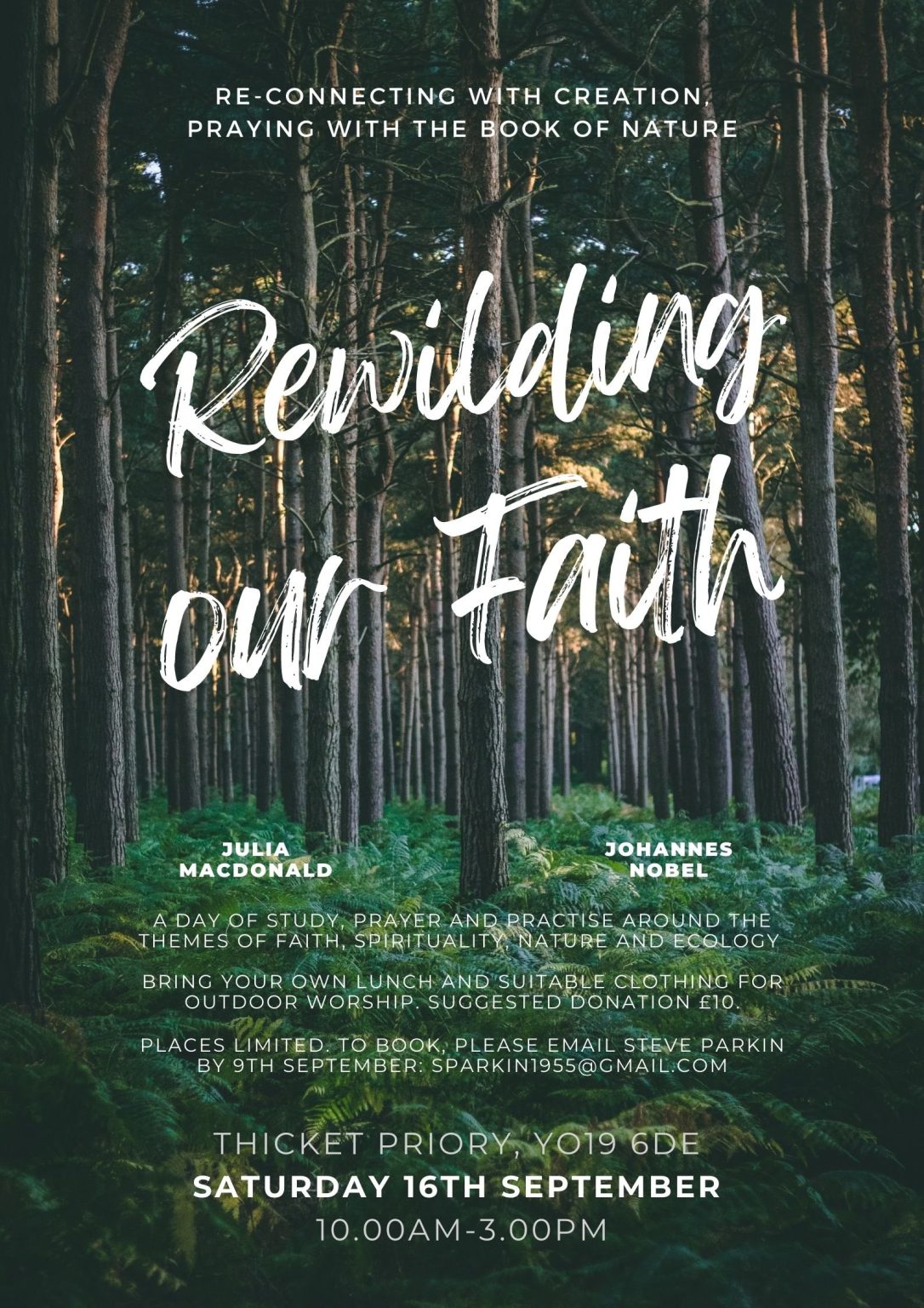 Rewilding Our Faith - St George’s Catholic Church York